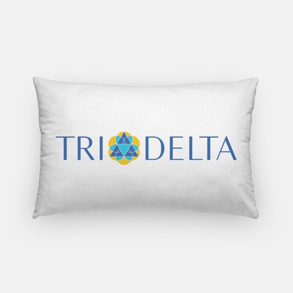 Tri Delta Pillows - Etsy