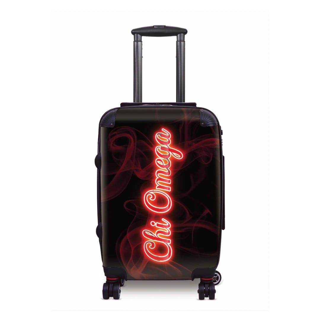 Chi Omega 20" Carry-on Suitcase Luggage - Neon | 360 Rolling Cabin ...
