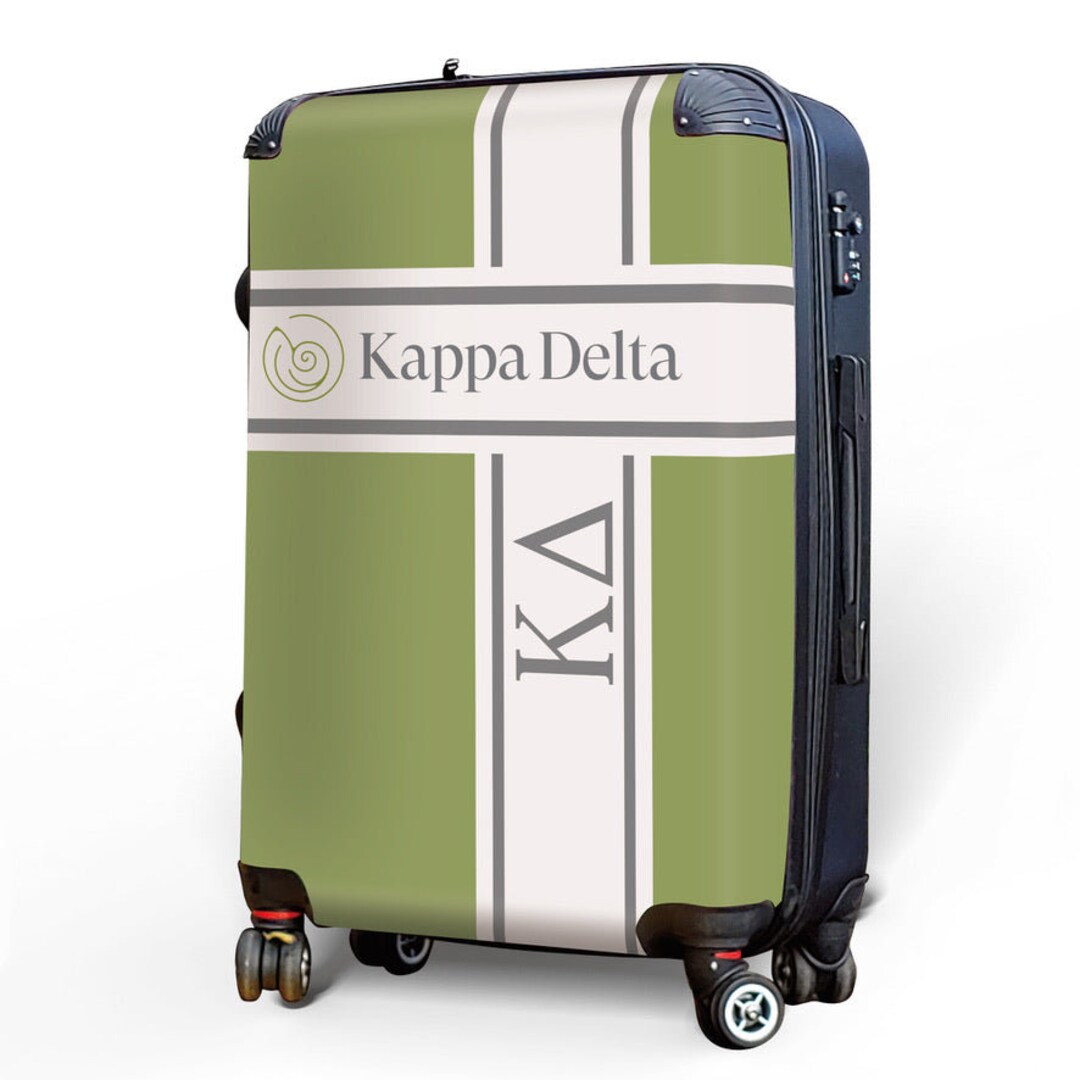 Kappa Delta 20 Carry-on Suitcase Cross Stripe Kaydee 360 Rolling Cabin ...