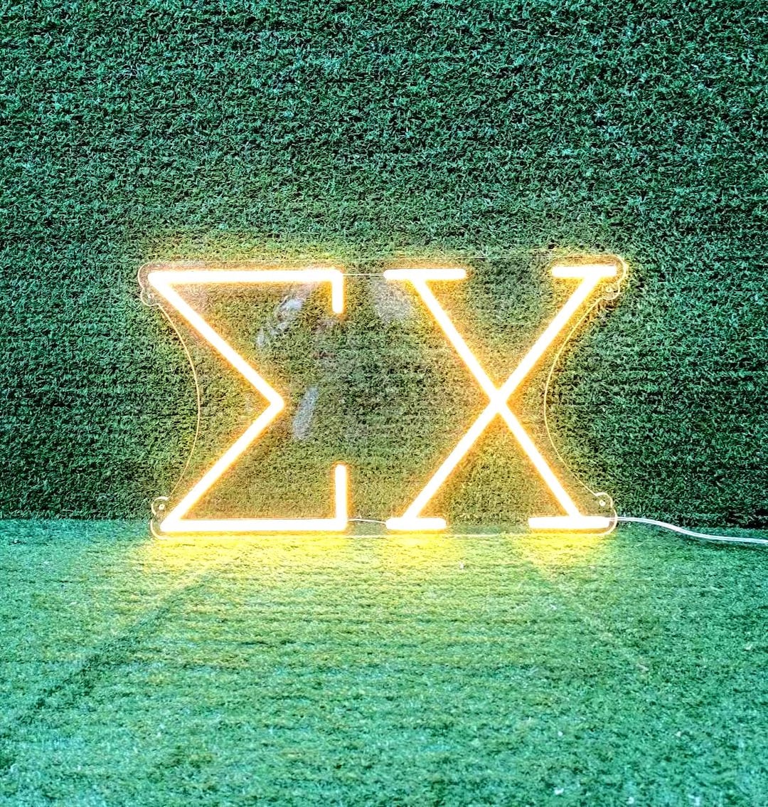 Sigma Chi LED Neon Sign: Greek Fraternity Dorm Decor W/ Dimmer - Etsy