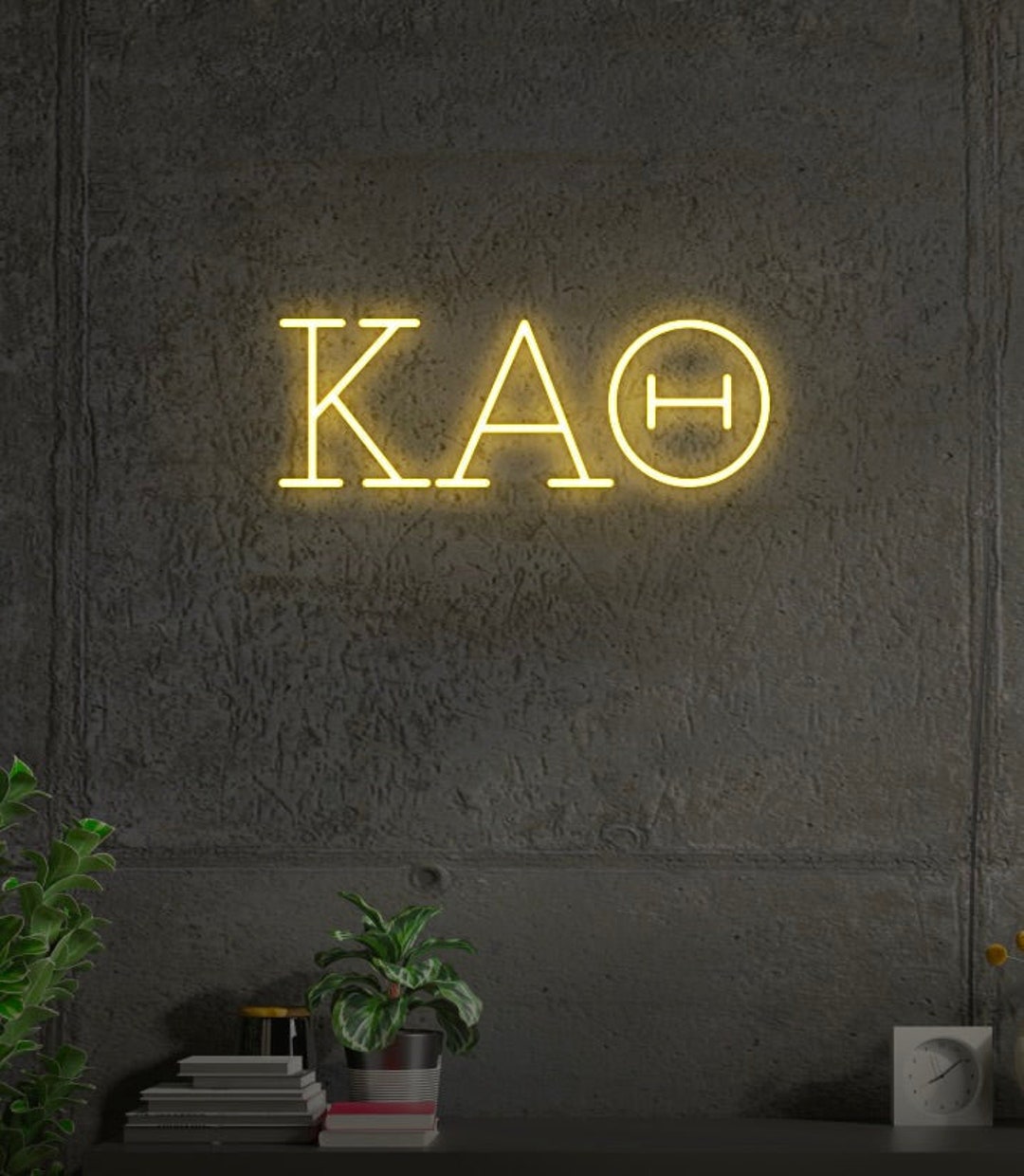 Kappa Alpha Theta LED Neon Sign With Dimmer Custom Wall Art Dorm Decor ...