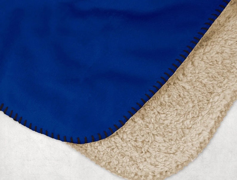 Georgia State University XL 60x80 Sherpa Blanket Layered Band | Custom ...