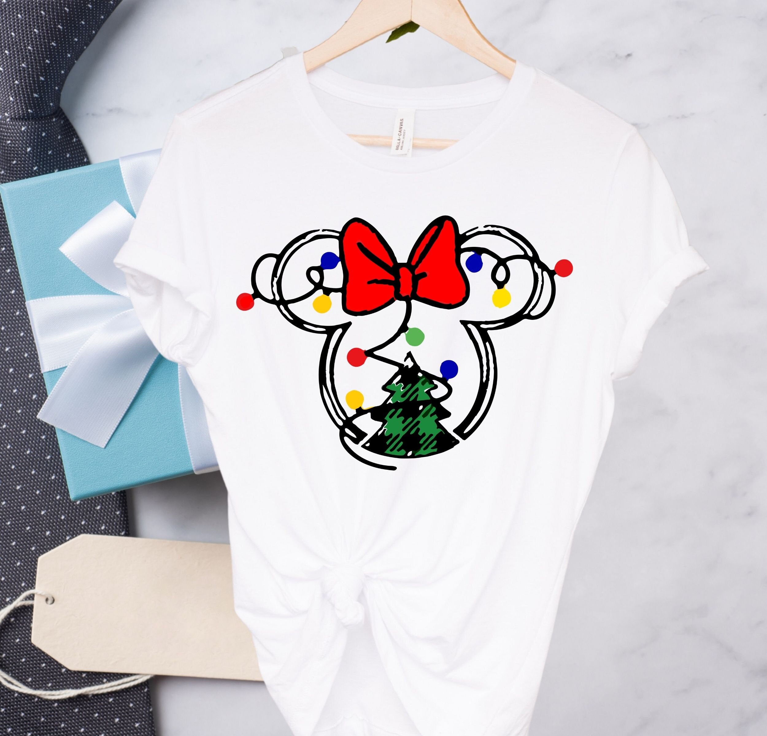 Christmas Lights Shirts, Mickey Christmas Shirt,minnie Christmas Shirt ...