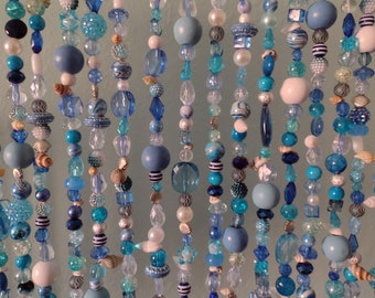 Blue Bead Curtain - Etsy