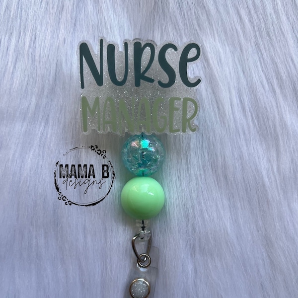 Nurse Manager Badge - Etsy