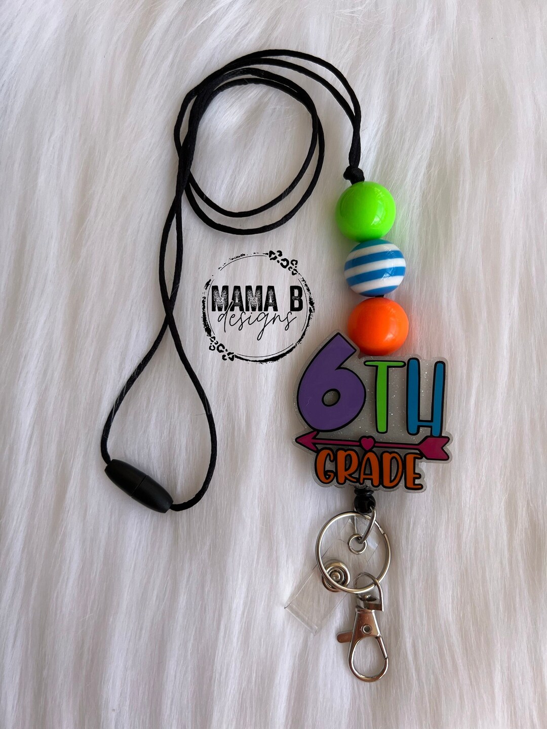 6th Grade Lanyard - Etsy