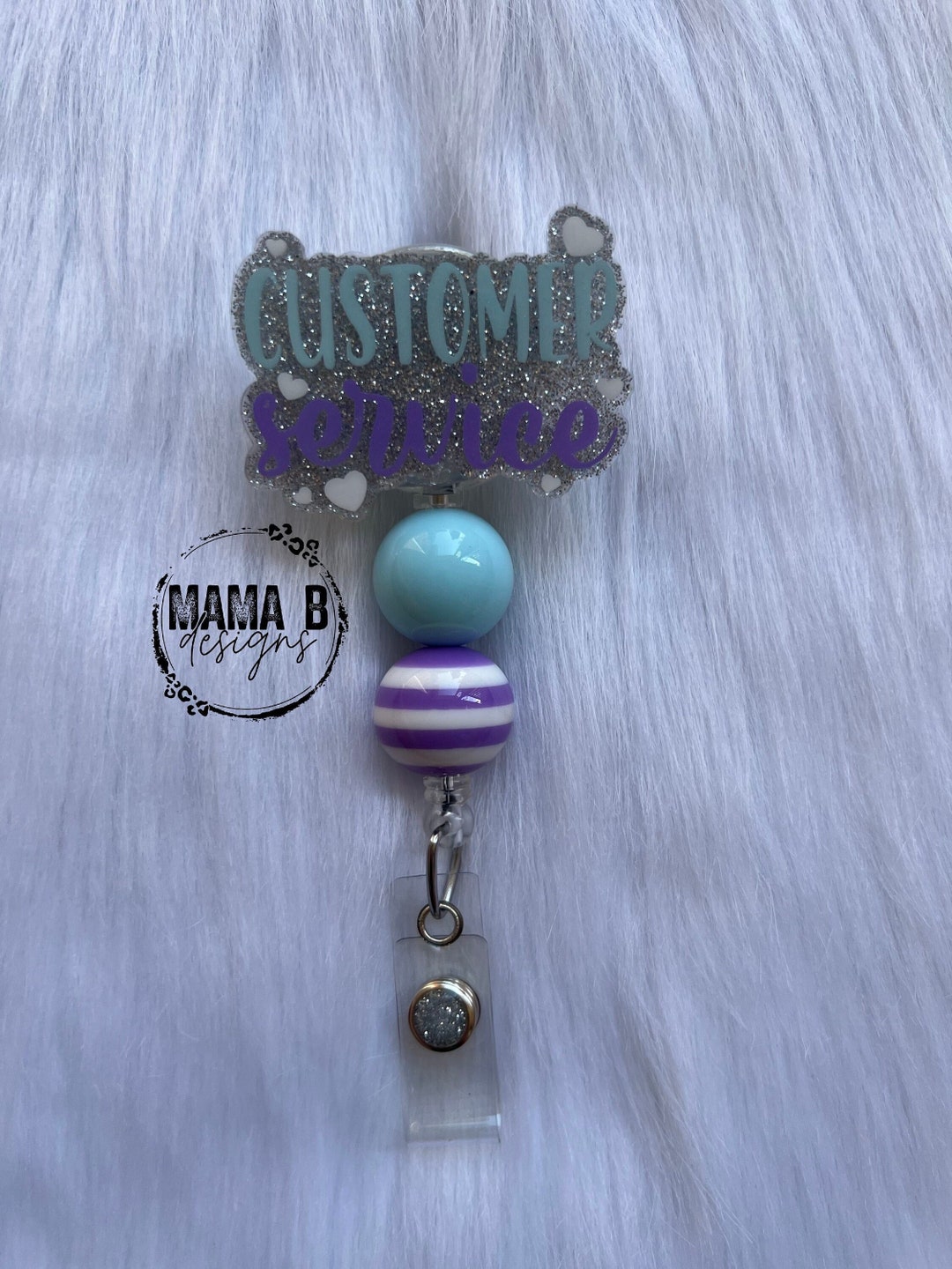 Customer Service Badge Reel - Etsy