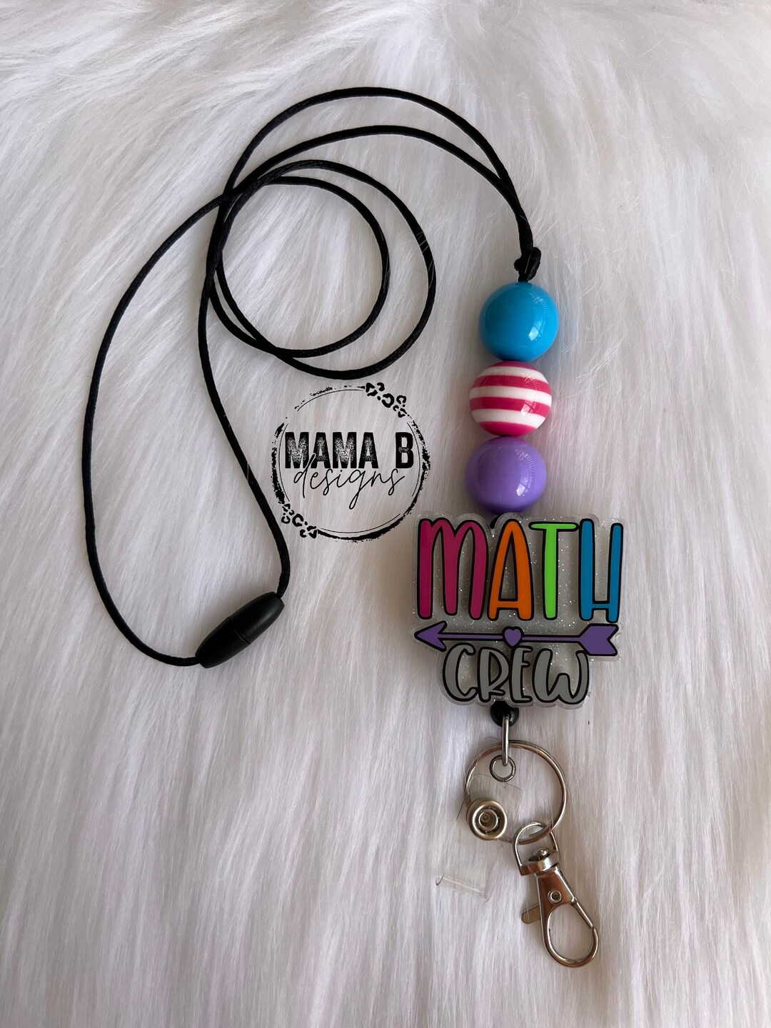 Math Crew Lanyard - Etsy