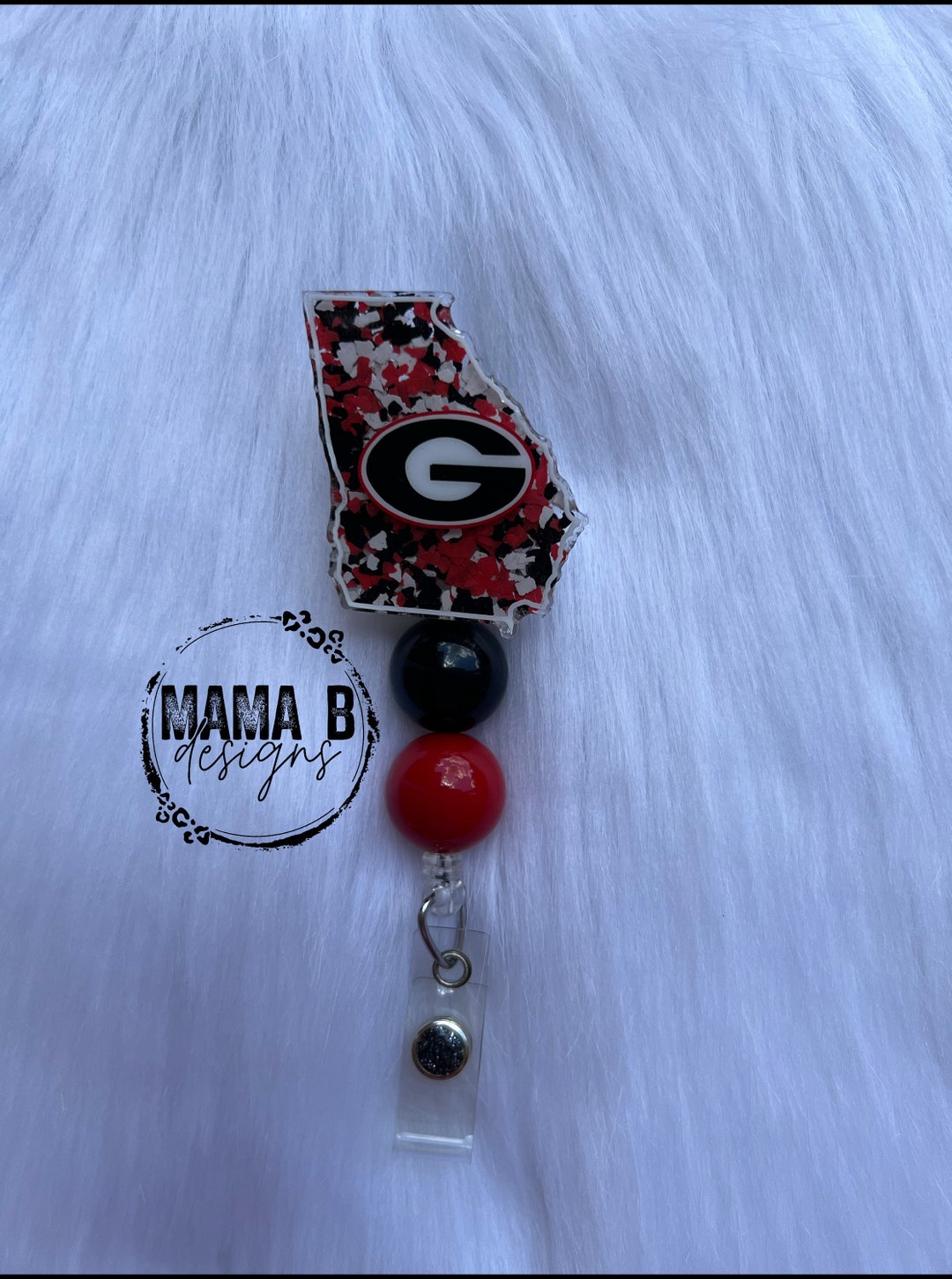 State of Georgia Badge Reel - Etsy