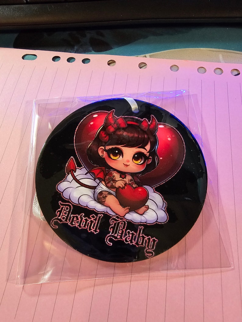 Angel Devil Baby Ornaments - Etsy