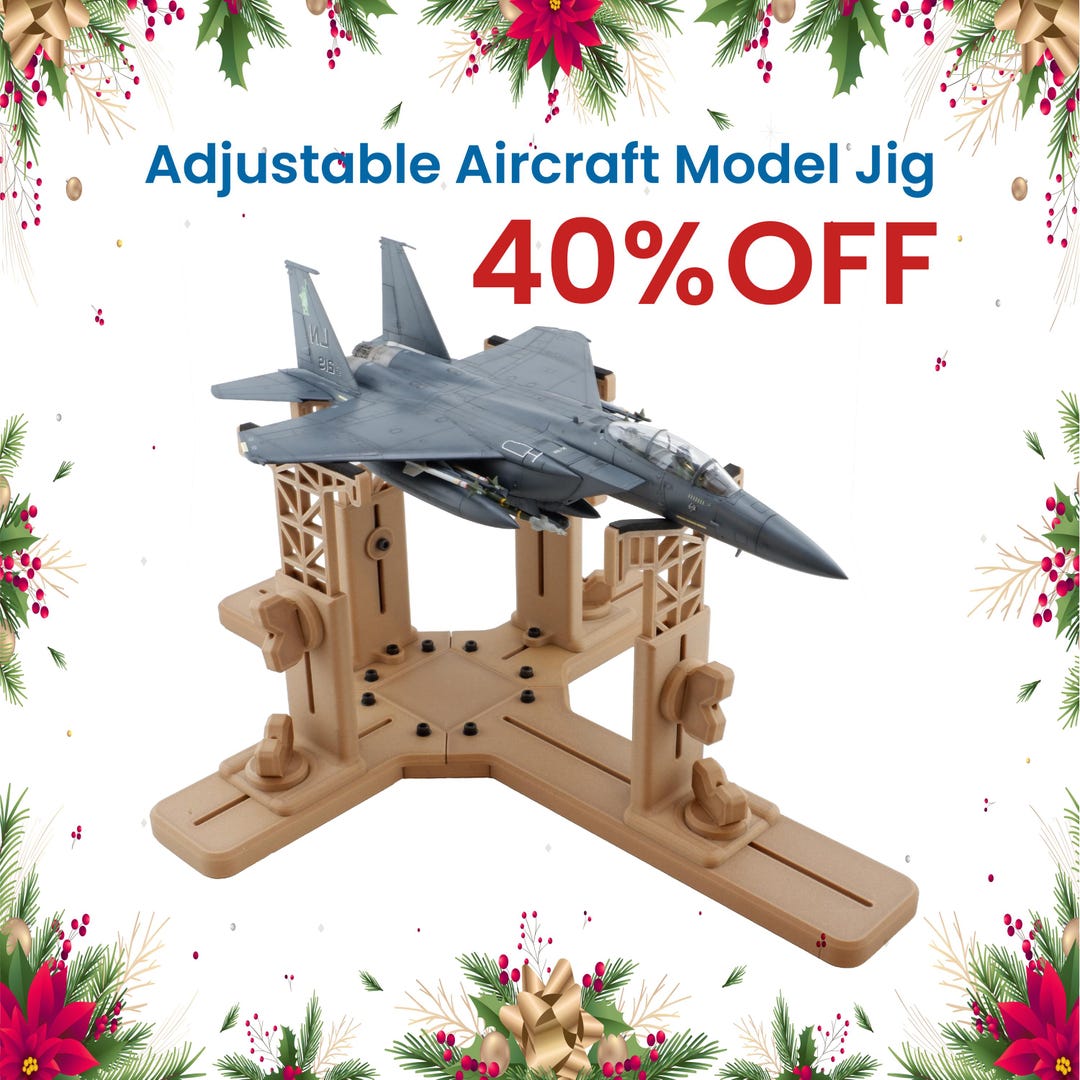 Adjustable Aircraft Model Jig Scale Model Assembly Stand Compatible ...