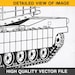M1A2 Abrams Tank SVG | Military Vehicle Clipart (digital Download) - Etsy