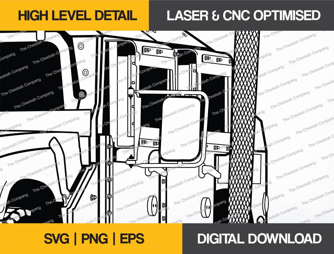 Humvee SVG | Vector File | Laser, CNC, Print | High-detail, Clean ...