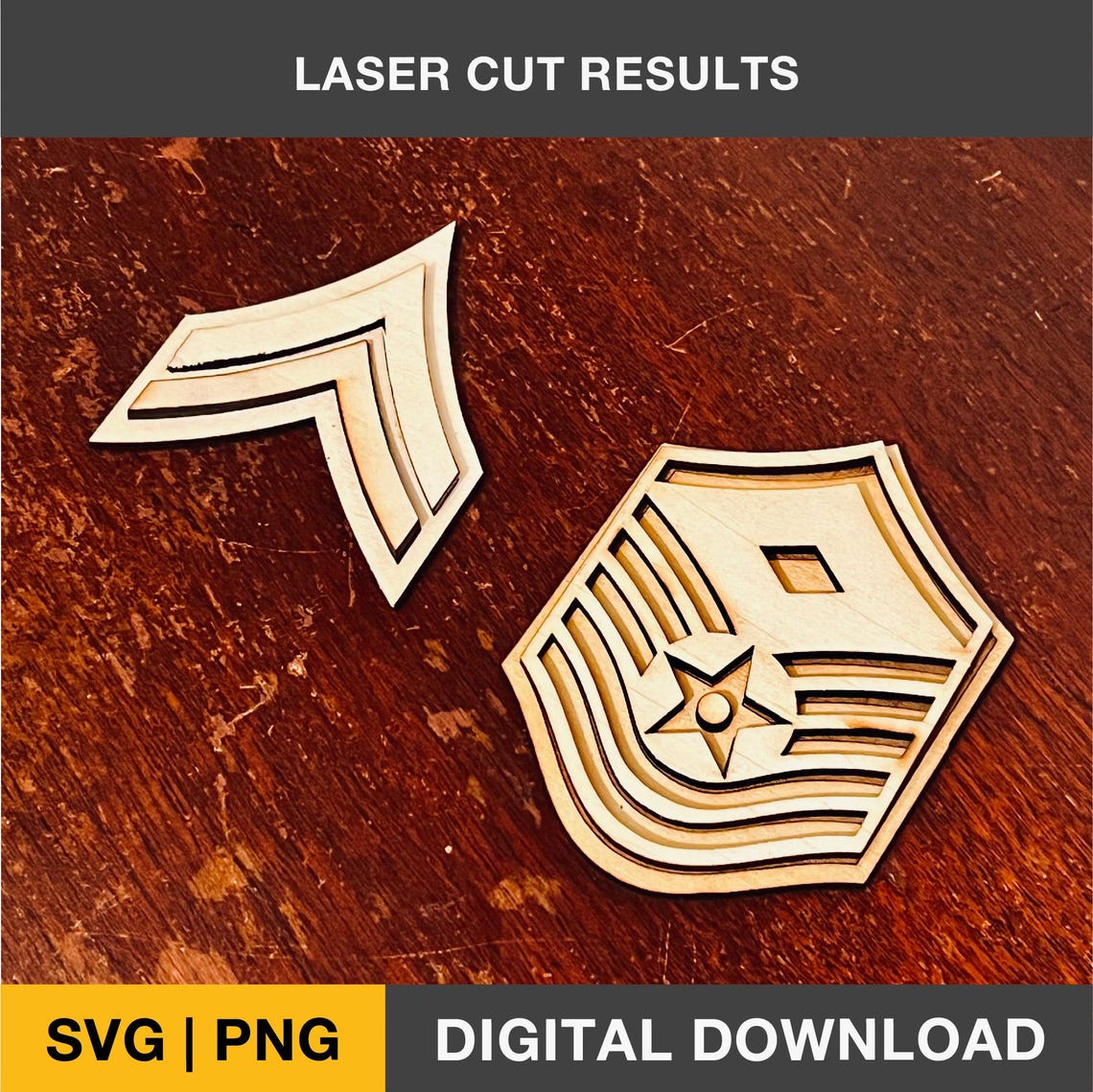 US Military 114 Enlisted Rank SVG, PNG Bundle | 114 Chevrons, Color ...