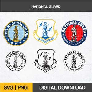 US Military Logos Bundle | 32 Logos SVG, PNG | Military Emblems for ...