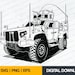 Military Truck JLTV SVG, Army Vehicle Clipart (digital Download) - Etsy