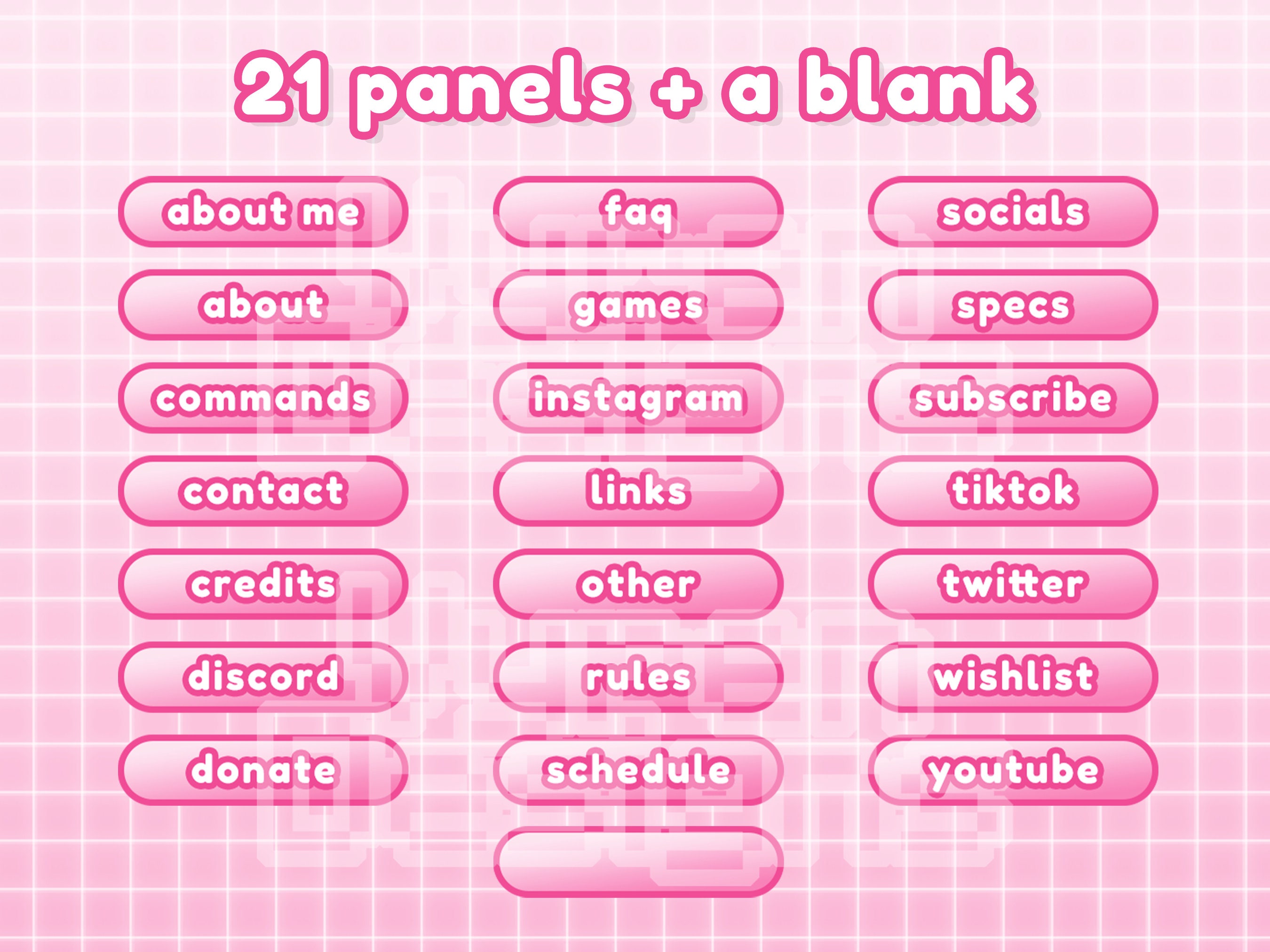 Animated Windows Twitch Stream Bundle Package | Overlays, Panels ...