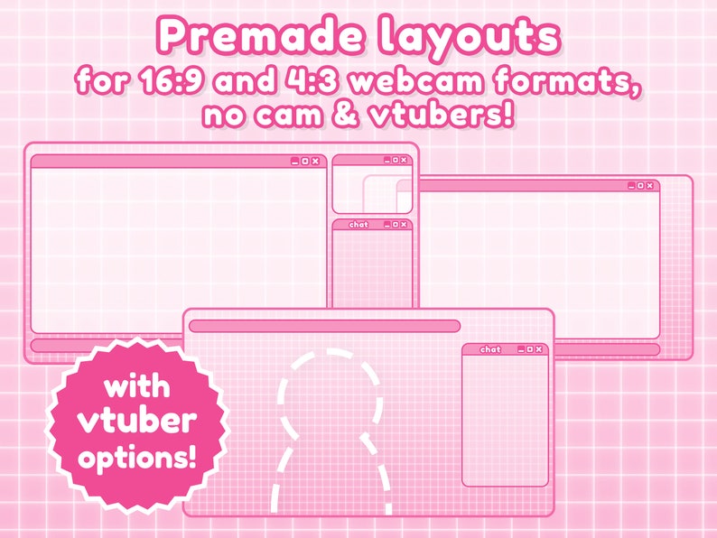 Animated Windows Twitch Stream Bundle Package | Overlays, Panels ...