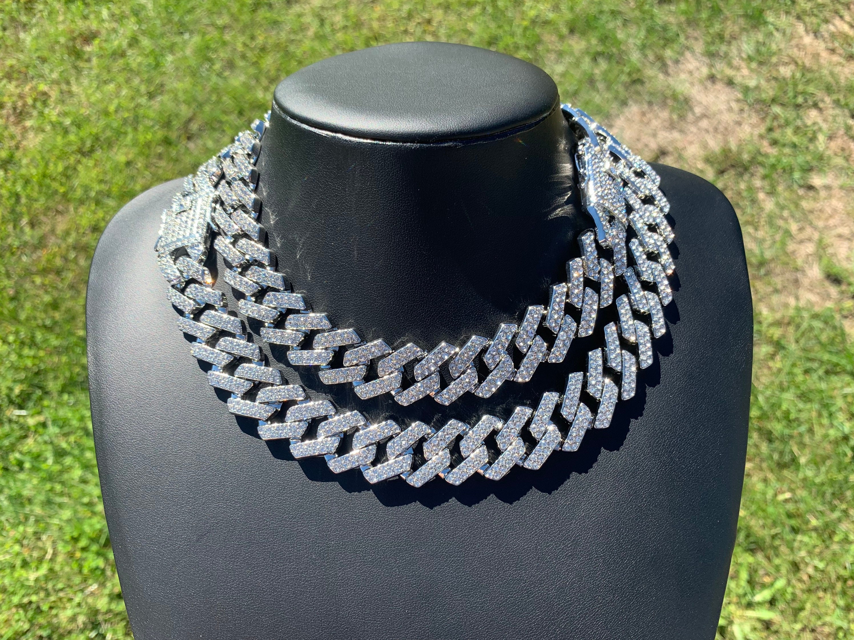 Prong Link Chain - Etsy Prong Link Chain - Etsy