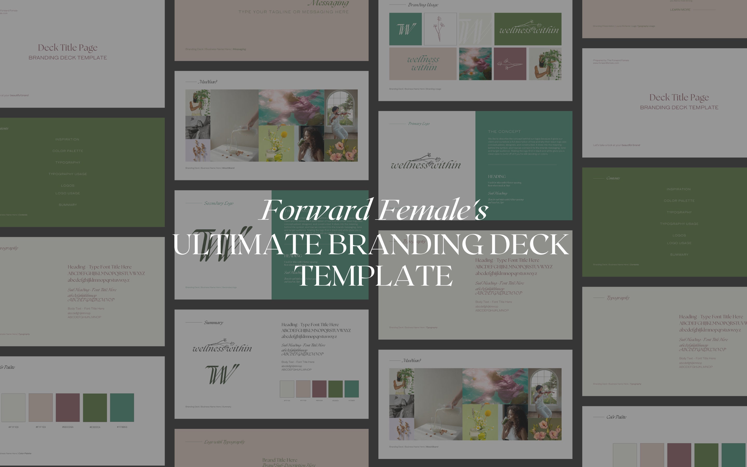 The Ultimate Branding Template Kit | Canva Branding Template | Graphic ...