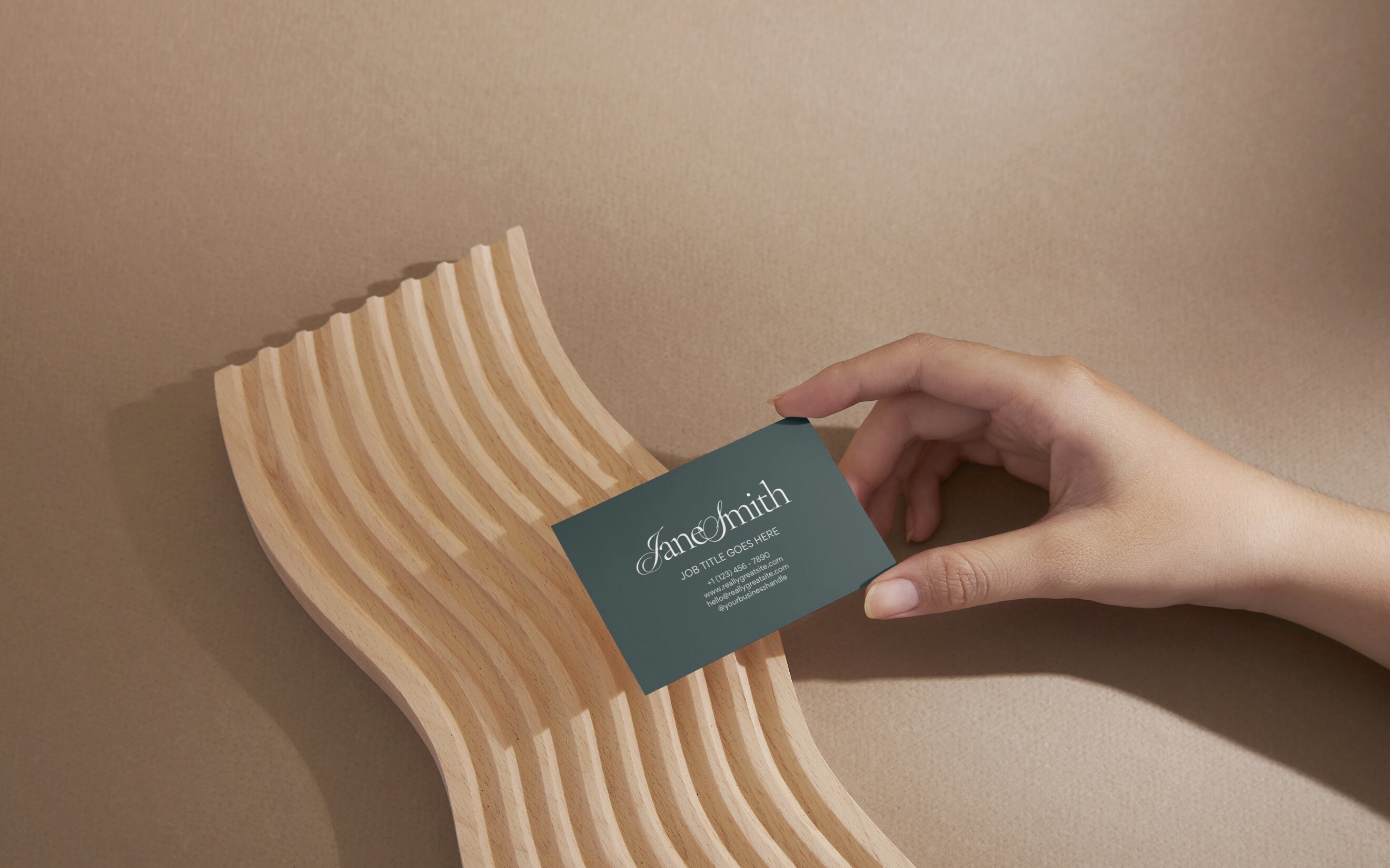 Modern Business Card Template Design | Business Owner | DIY Business ...