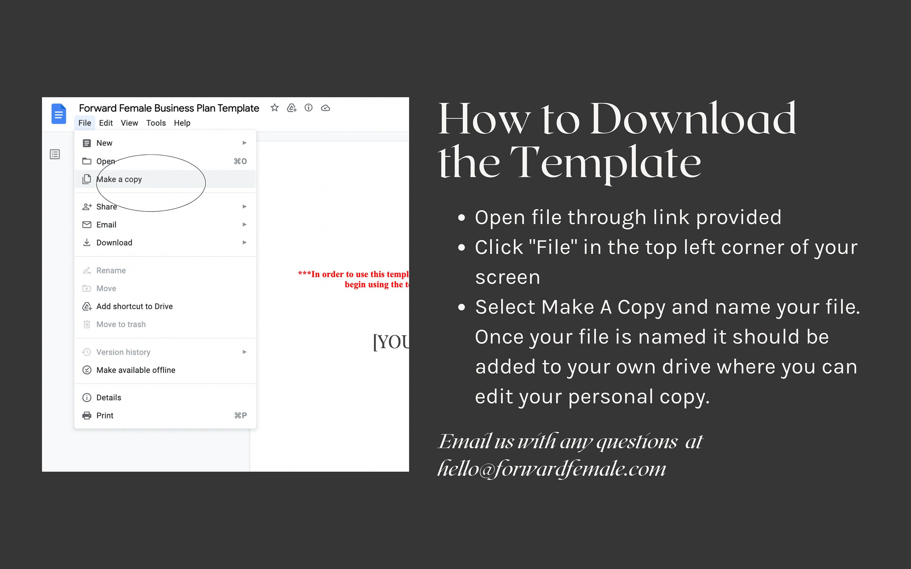 Business Plan Template | Full Business Plan | Small Business Planner ...