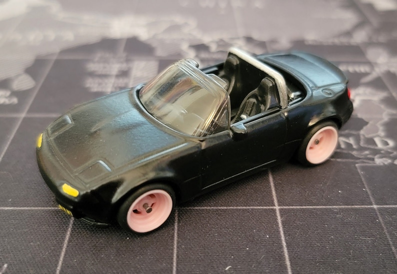 Custom Mazda Miata Hot Wheels Real Riders Hand Painted - Etsy