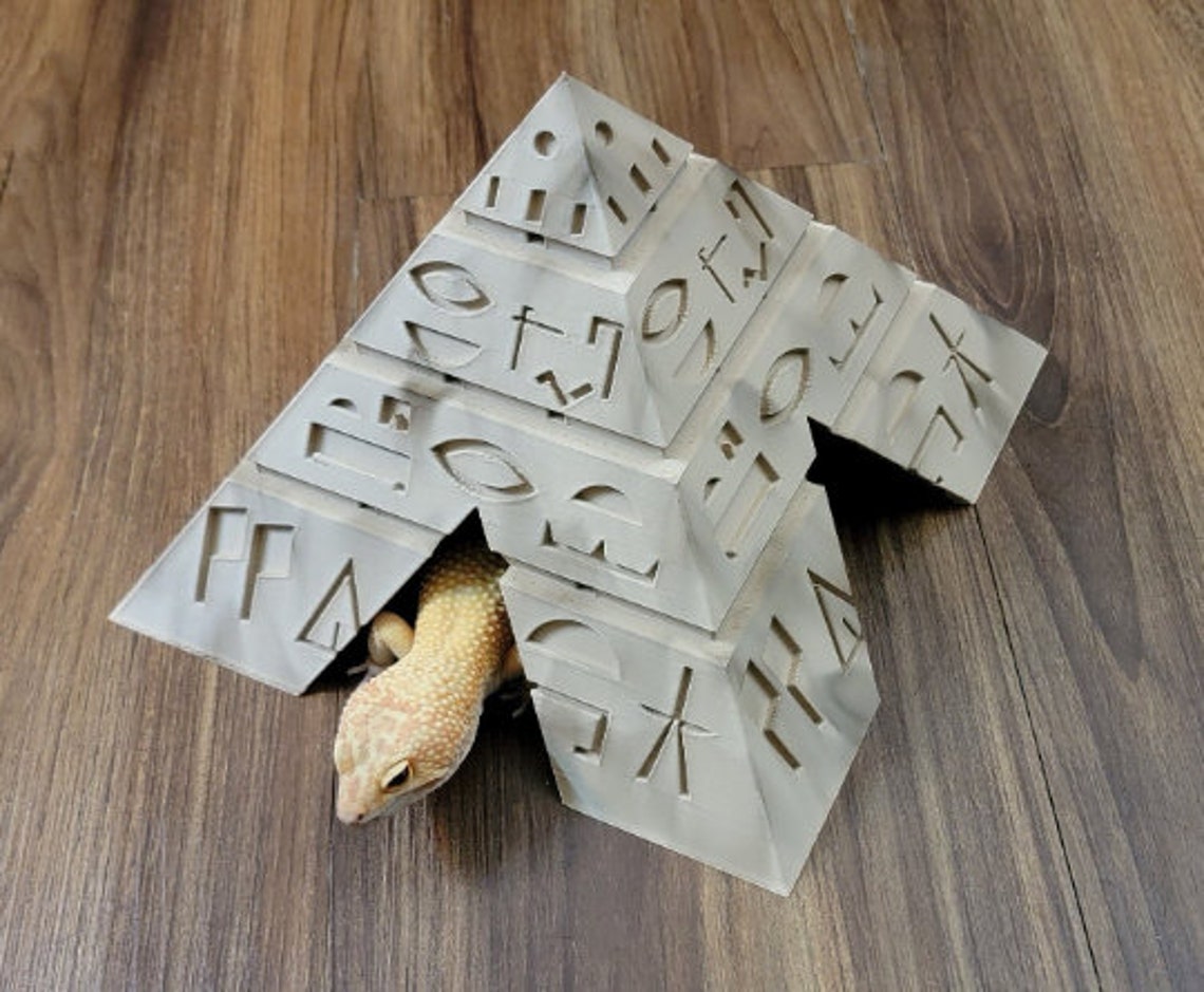 Reptile Decoration Star Gate Pyramid - Etsy