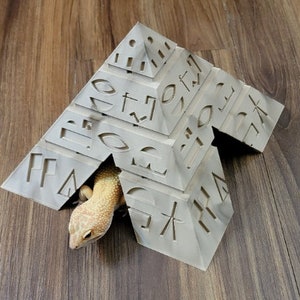 Reptile Decoration Star Gate Pyramid - Etsy