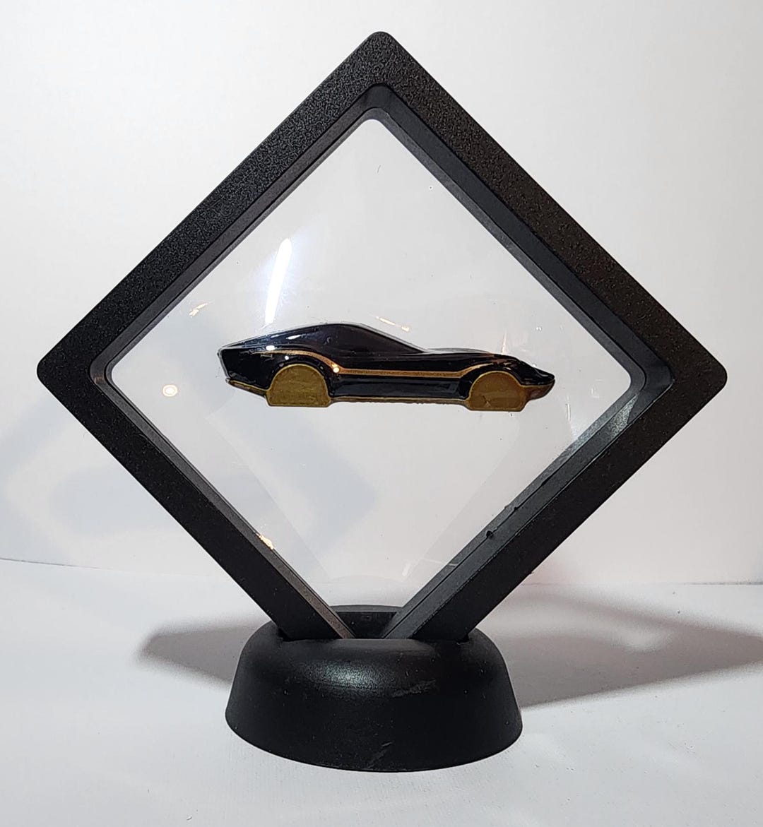 Hot Wheels Coupe Clip Black in Floating Display - Etsy