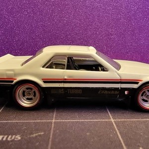 Custom Nissan Skyline R30 Hot Wheels Real Riders Swap - Etsy