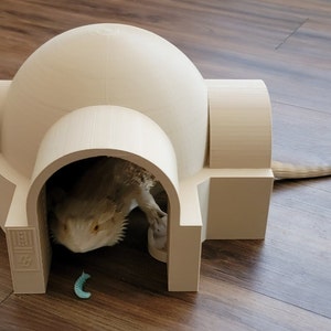 Tatooine Star Wars Style Hut Reptile Hide ( Large Wide Entrance ) for ...