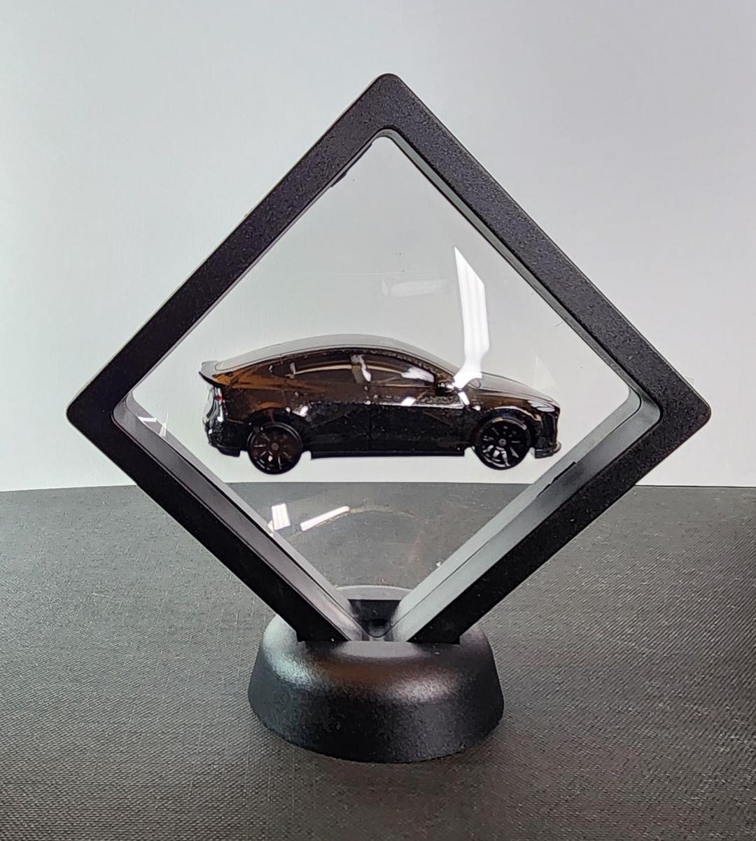 Hot Wheels Tesla Model Y in Floating Display Black - Etsy