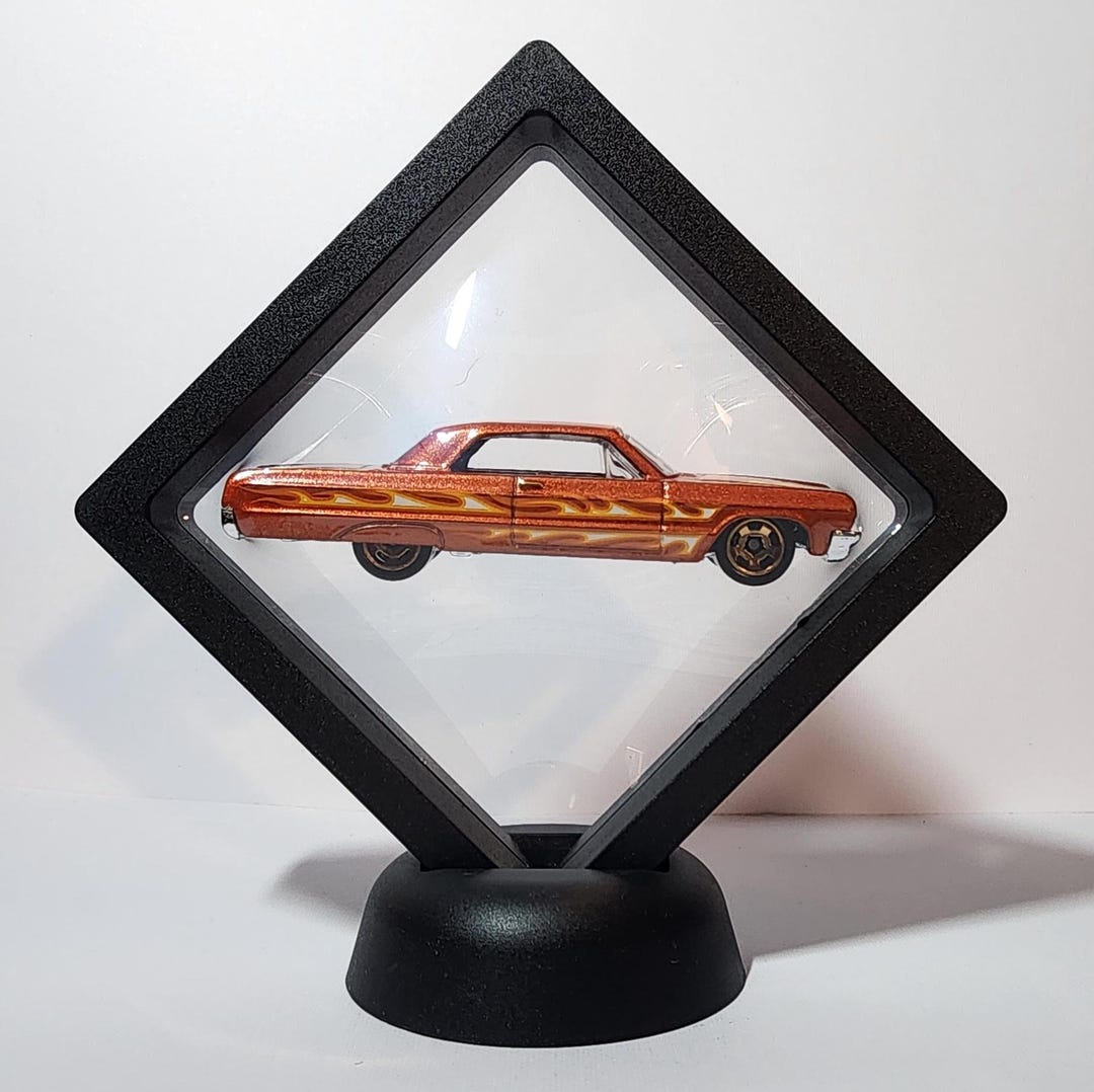 64 Chevy Impala Hot Wheels | Floating Display Case | 1/64 Classic Car ...