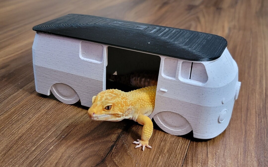VW Bus Hut Reptile Hide for Lizards Snakes Geckos Hamsters and More - Etsy