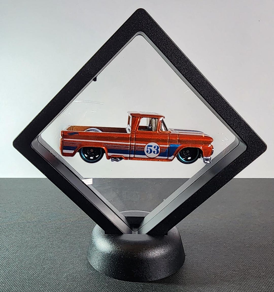 Hot Wheels 62 Chevy C10 in Floating Display - Etsy