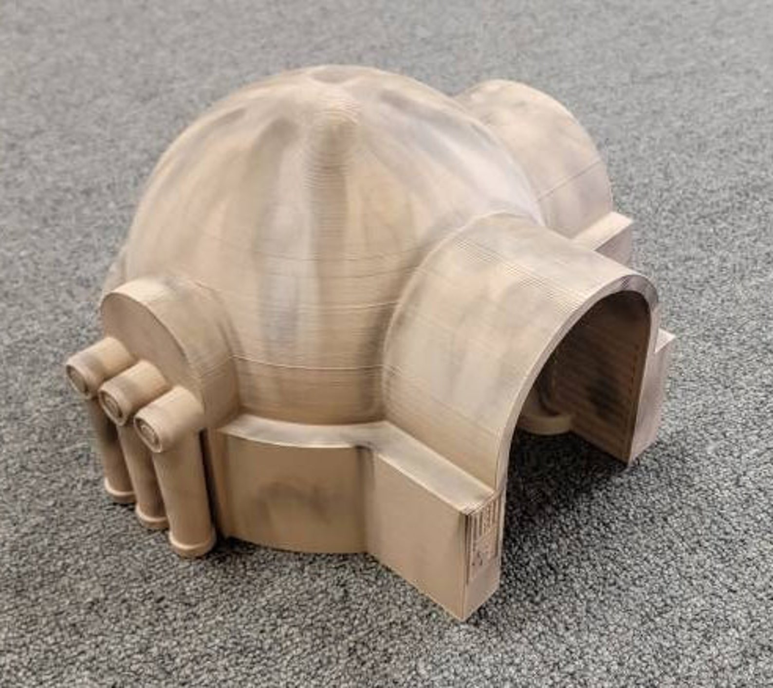 Tatooine Star Wars Style Hut Reptile Hide Large Wide Entrance for ...