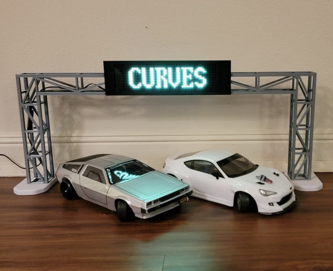 RC Drifting Racing Start Gate Finish Line Diorama Display - Etsy