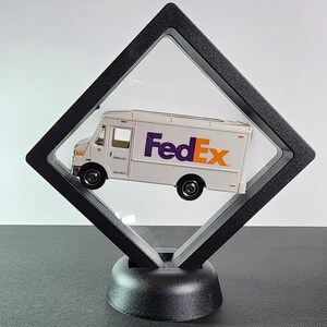 Matchbox Fedex Delivery Truck in Floating Display - Etsy