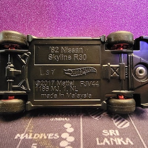 Custom Nissan Skyline R30 Hot Wheels Real Riders Swap - Etsy