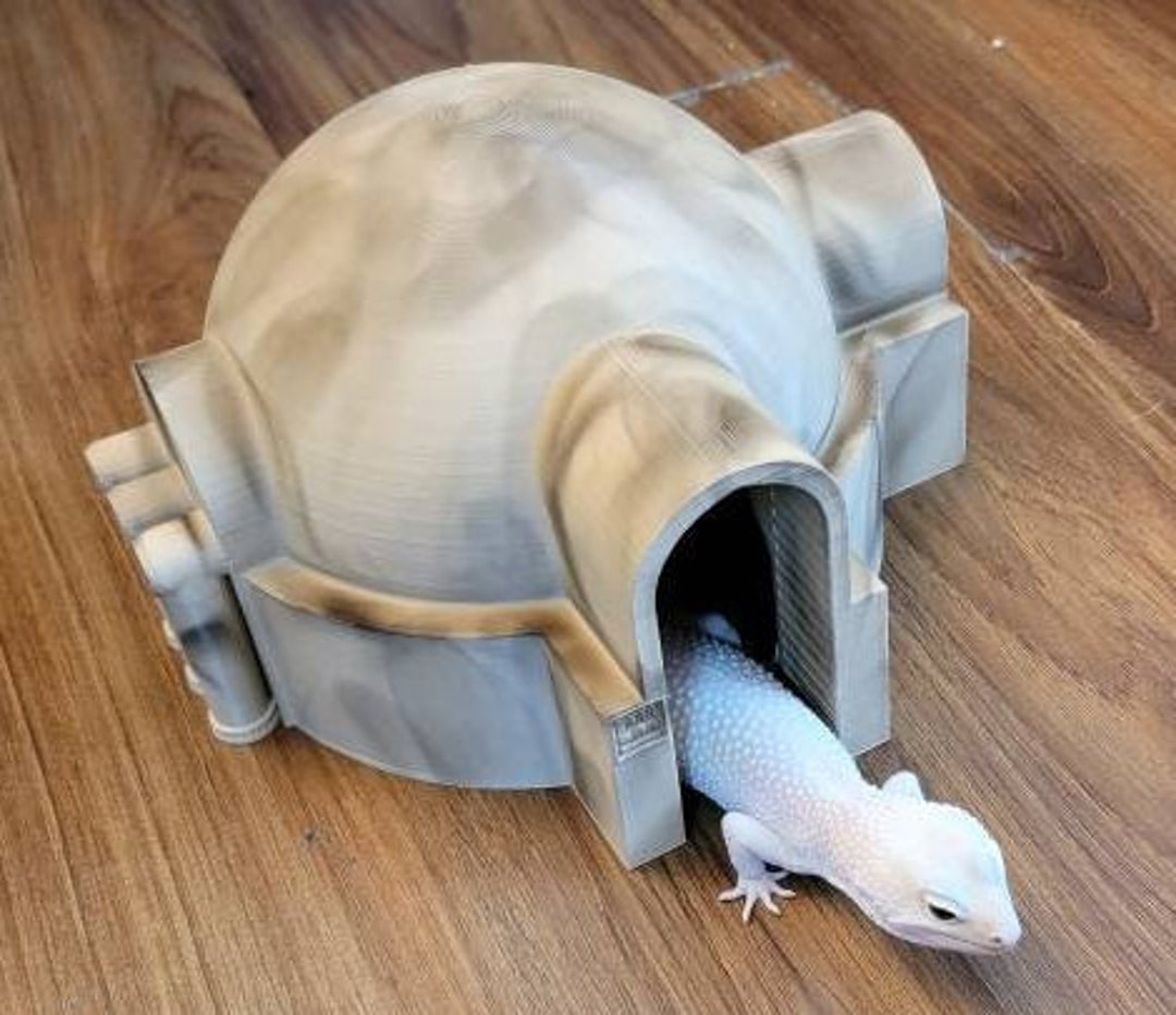 Tatooine Star Wars Style Hut Reptile Hide for Lizard Turtle Gecko ...