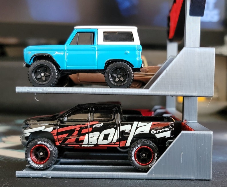 Custom Made Hot Wheels Display Rack 3D Printed Multi Material - Etsy