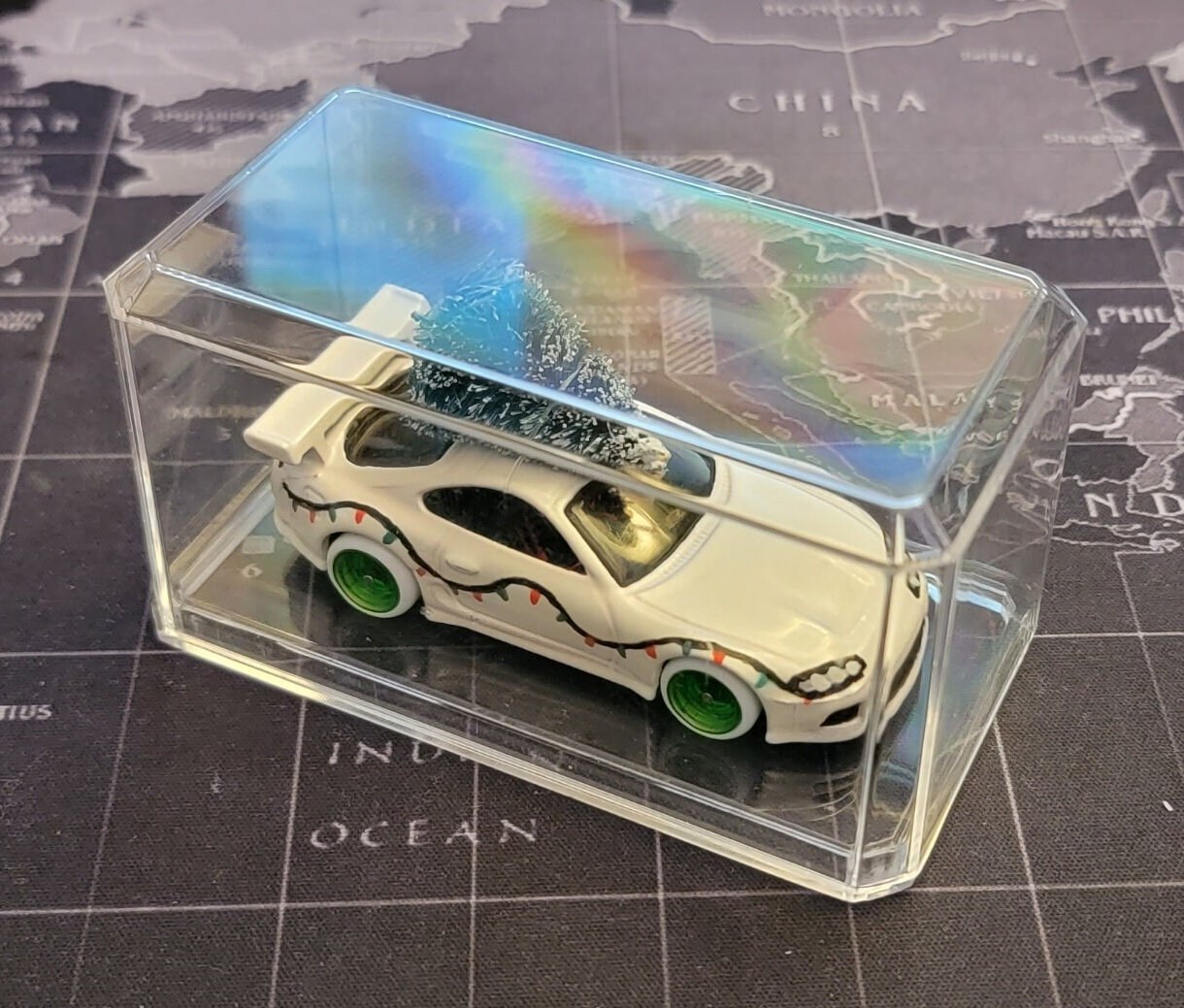 Custom Toyota Supra Hot Wheels Christmas Themed 1 of 1 - Etsy
