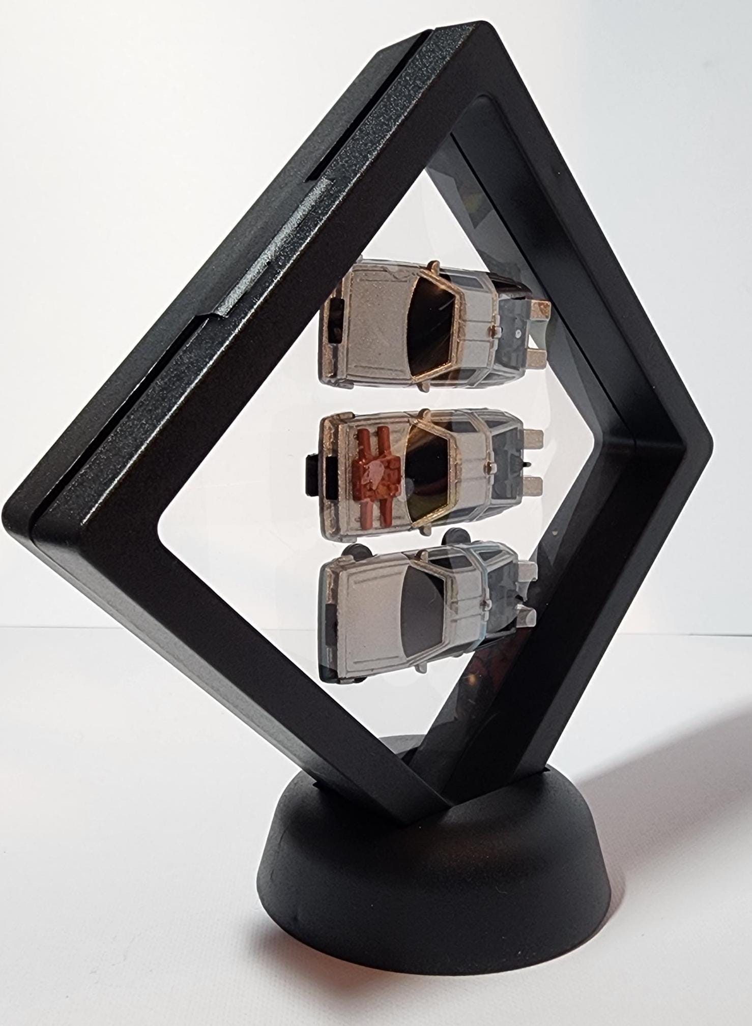 Back to the Future Mini Time Machines in Floating Display - Etsy