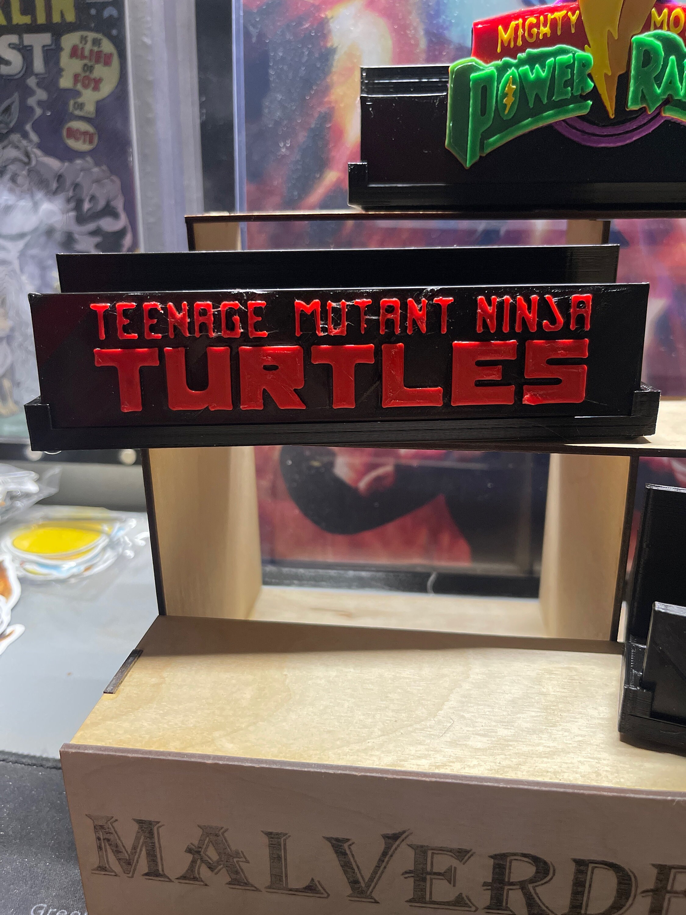 Power Rangers, Usage and TMNT Stands - Etsy