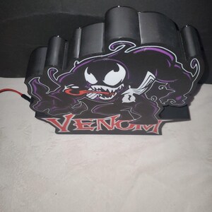 Venom Light Box - Etsy