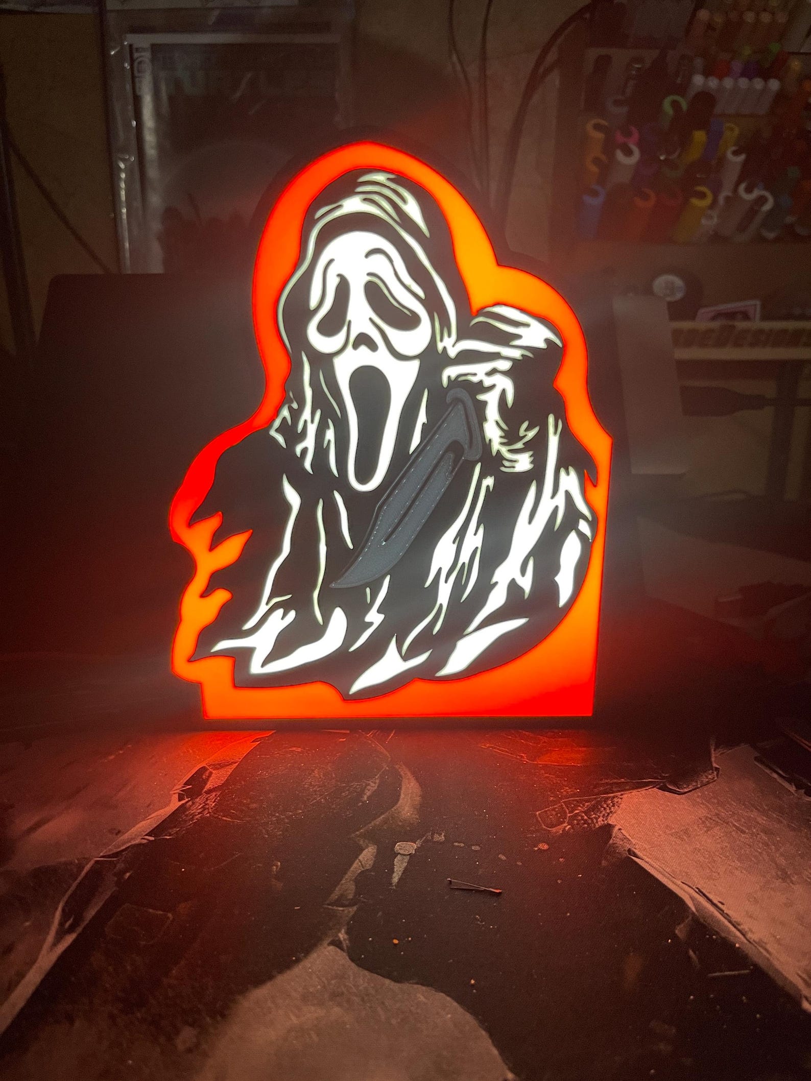 Scary Movie Light Box - Etsy