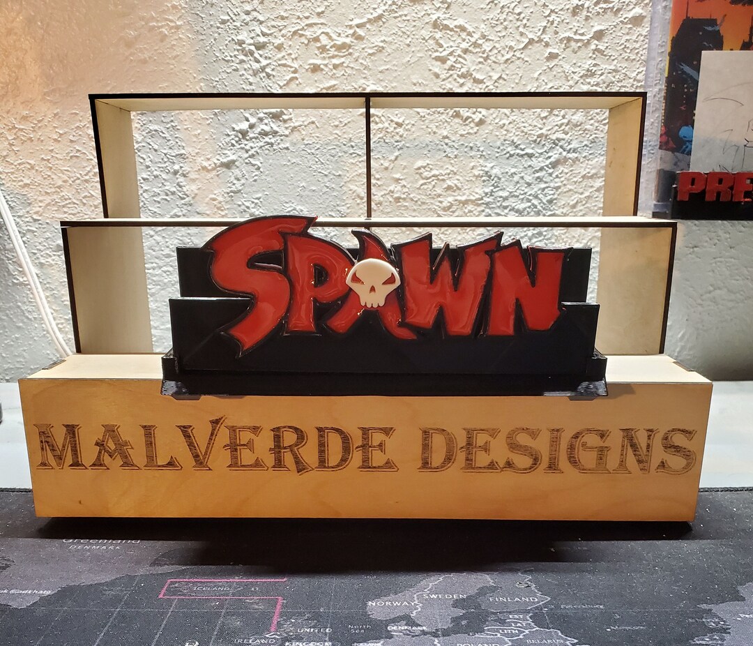 Spawn Red Stand - Etsy
