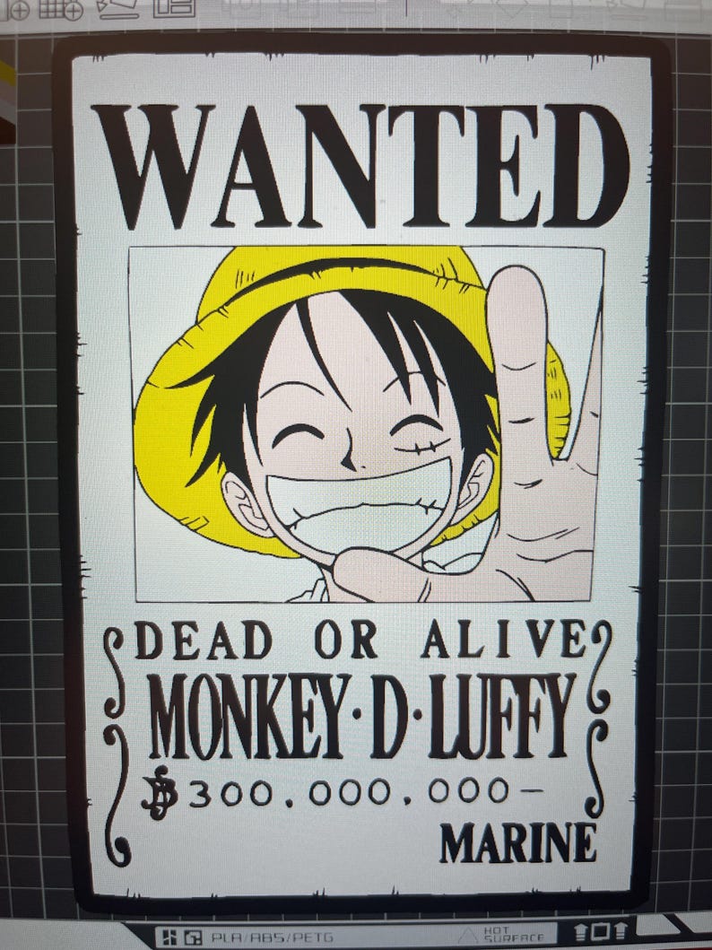 Luffy Light Box - Etsy