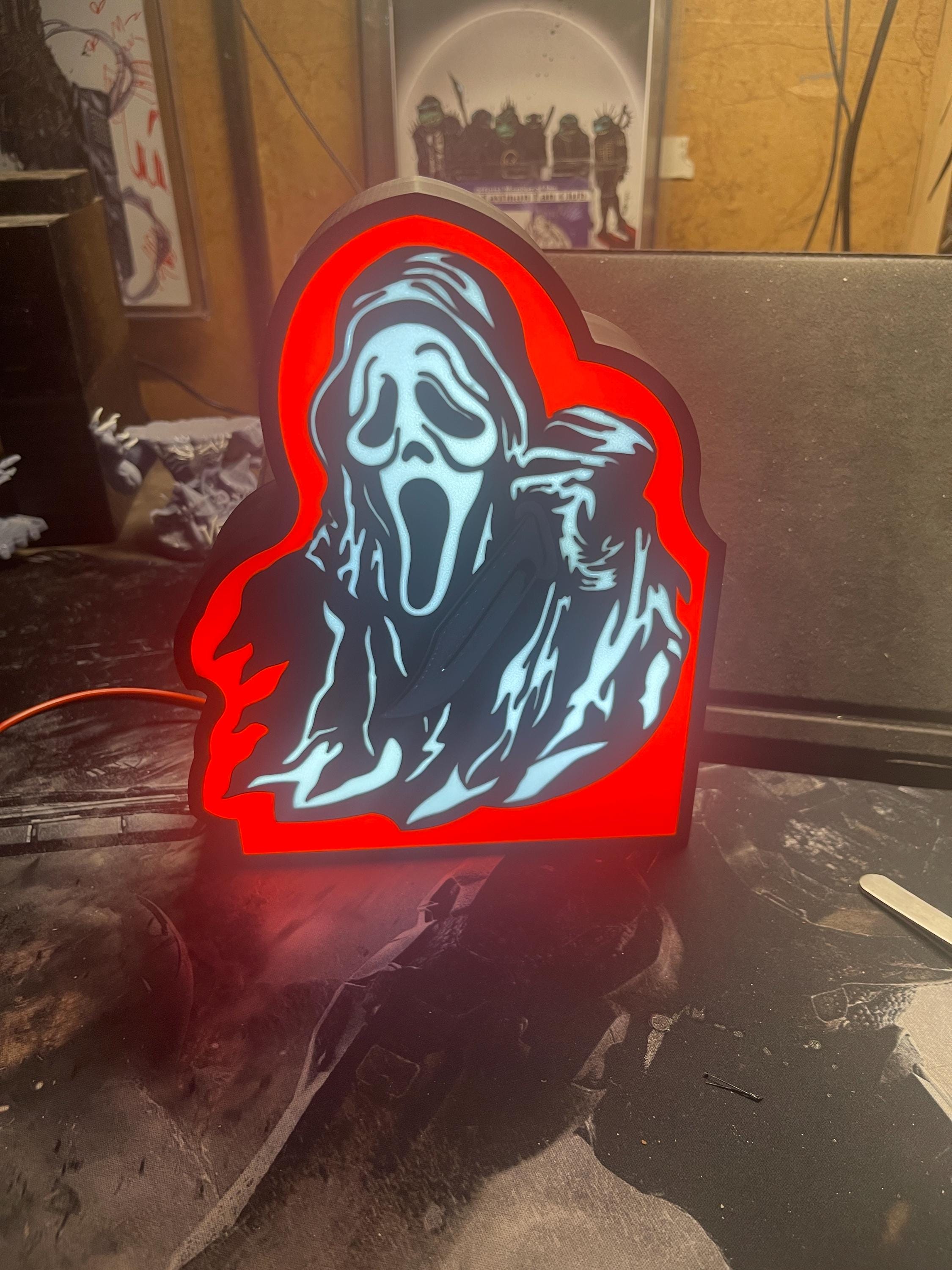 Scary Movie Light Box - Etsy